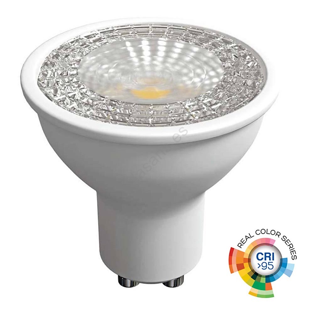 Bombilla LED GU10/7W/230V 2700K CRI 96 Ra | Alasans