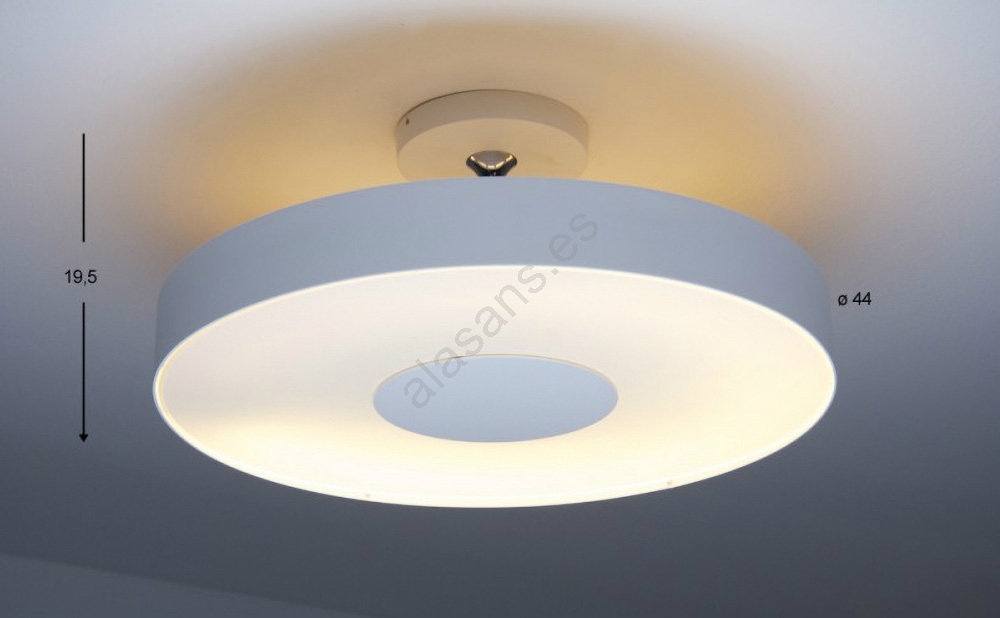 Philips 30206/31/16 - Lámpara de techo INSTYLE ALEXA 2GX13/60W/230V ...