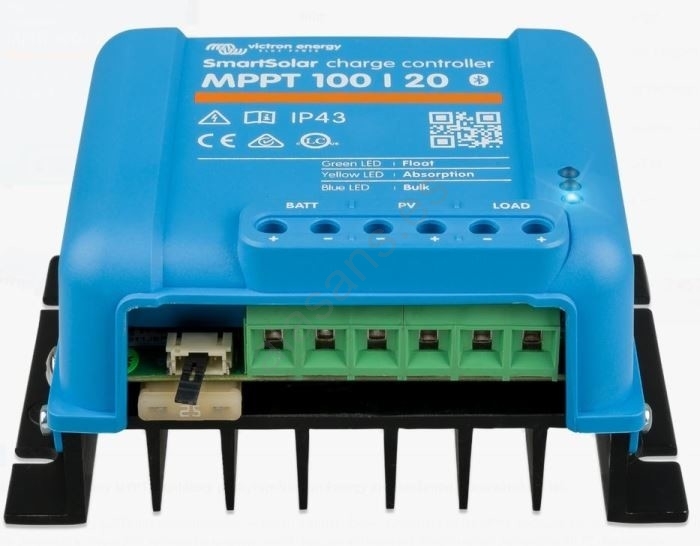 Victron Energy - Controlador de carga solar inteligente MPPT 100/20 ...